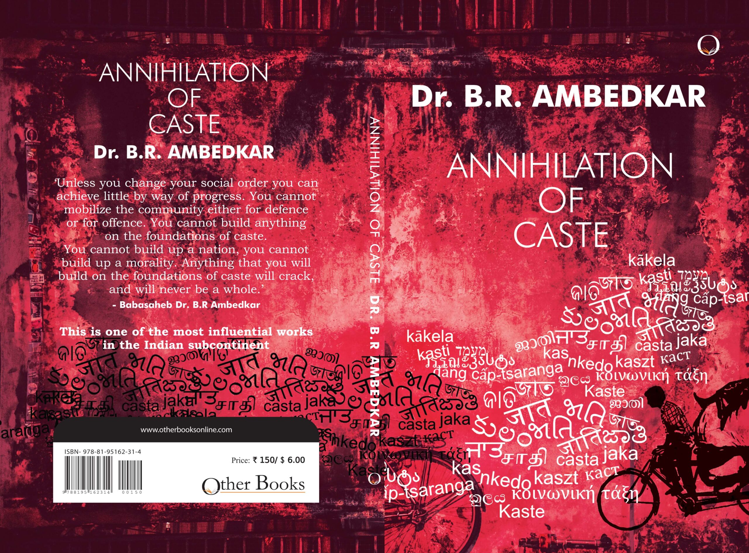 Annihilation of Caste : Dr. B R Ambedkar – Maktoob Store